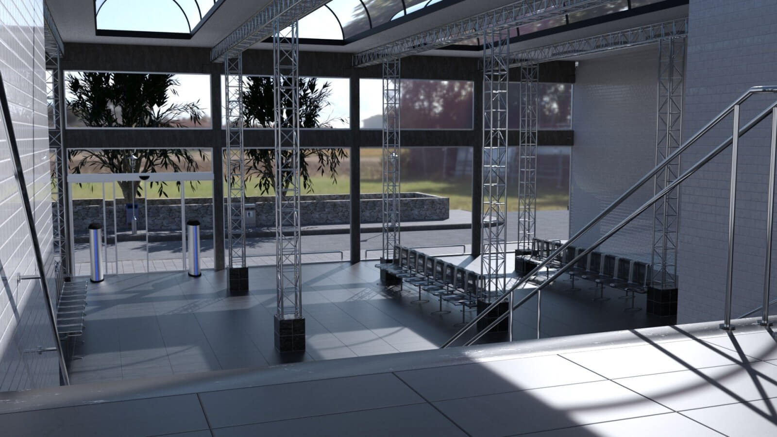 Waiting Hall - Daz Content by mbit