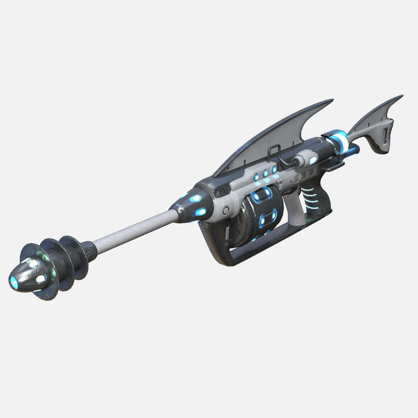 Arcus Rifle - 3D Model by McCarthy3D