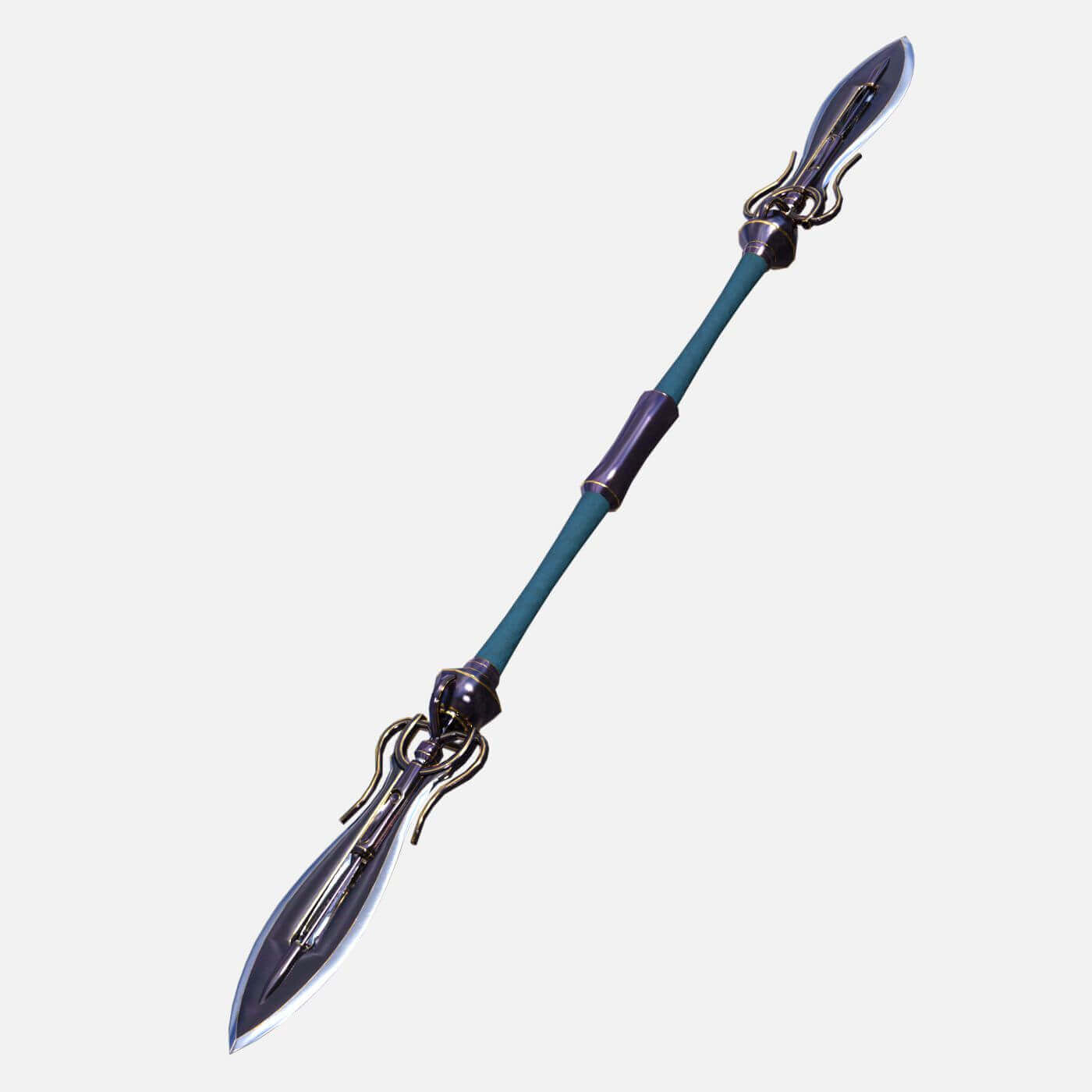 Dagger Staff - 3D Model by McCarthy3D