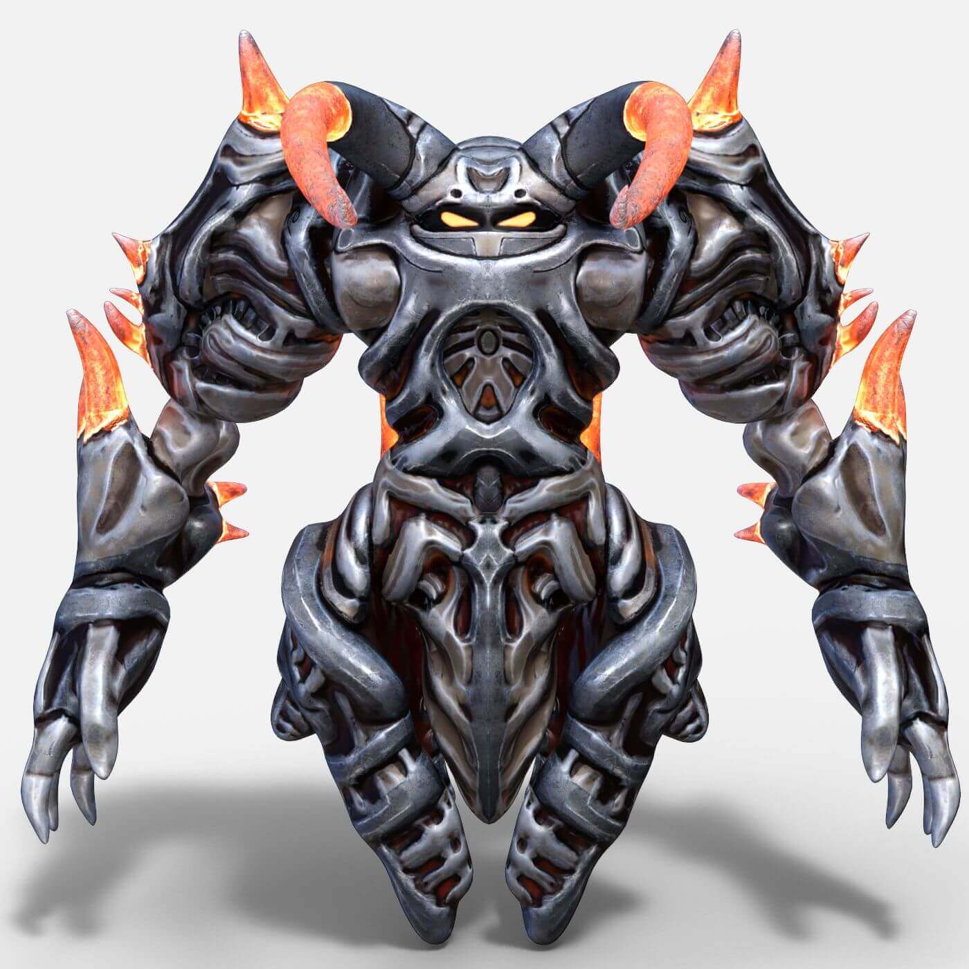 Golem Knight - 3D Model by McCarthy3D