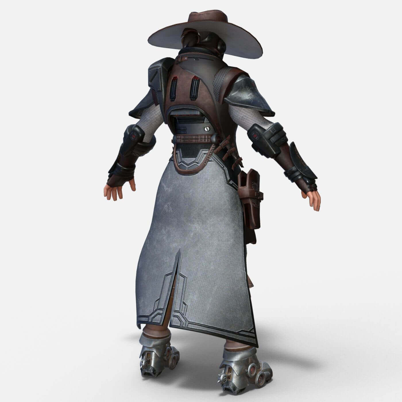 Cowboy - 3D Model by McCarthy3D