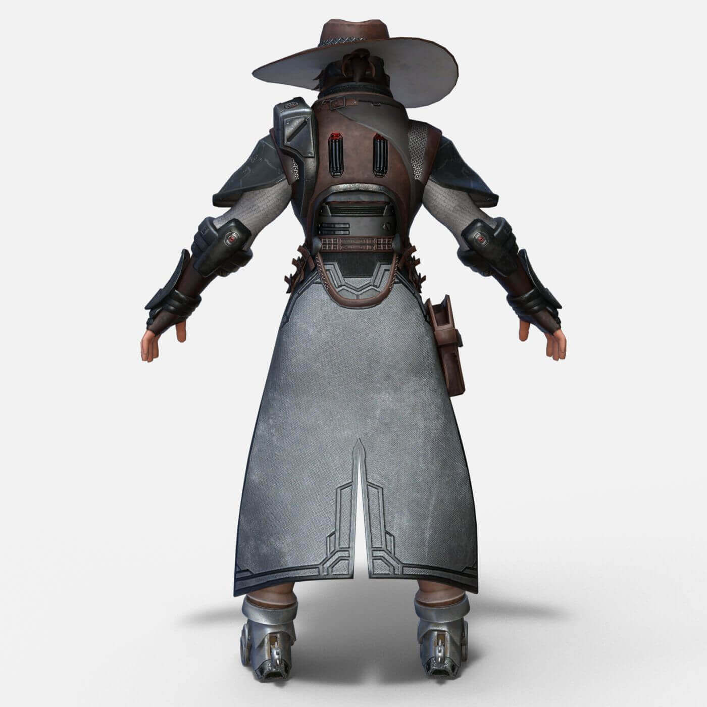 Cowboy - 3D Model by McCarthy3D