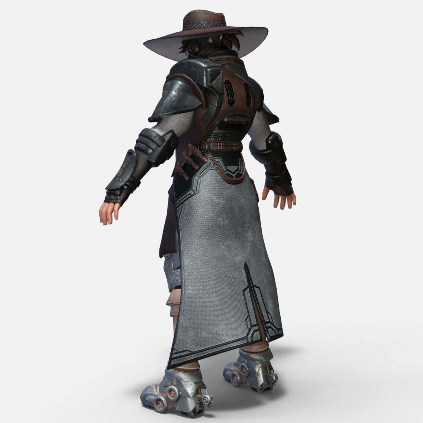 Cowboy - 3D Model by McCarthy3D
