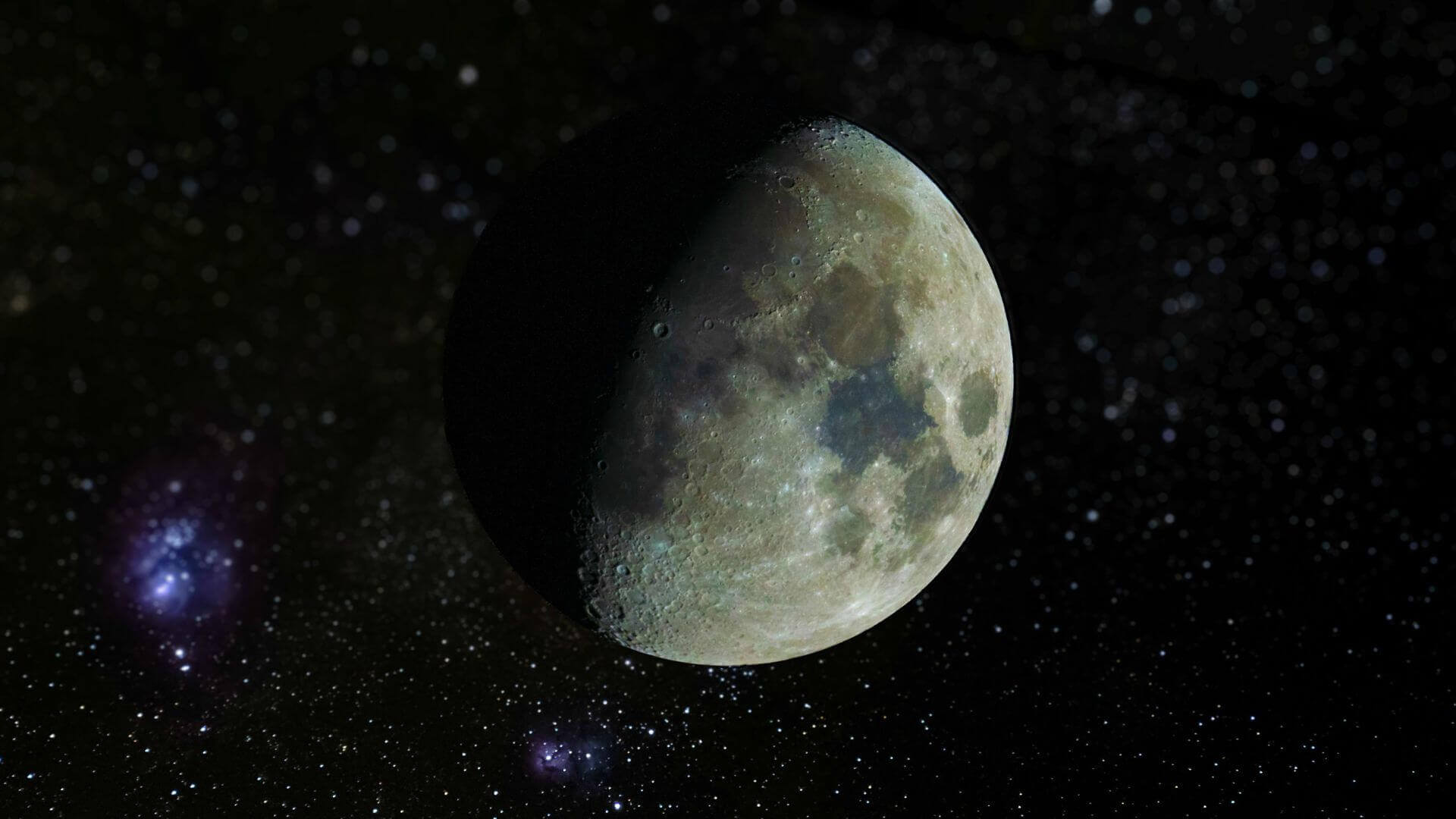 Moon - 3D Model by Mduduzi