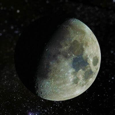 Moon - 3D Model by Mduduzi