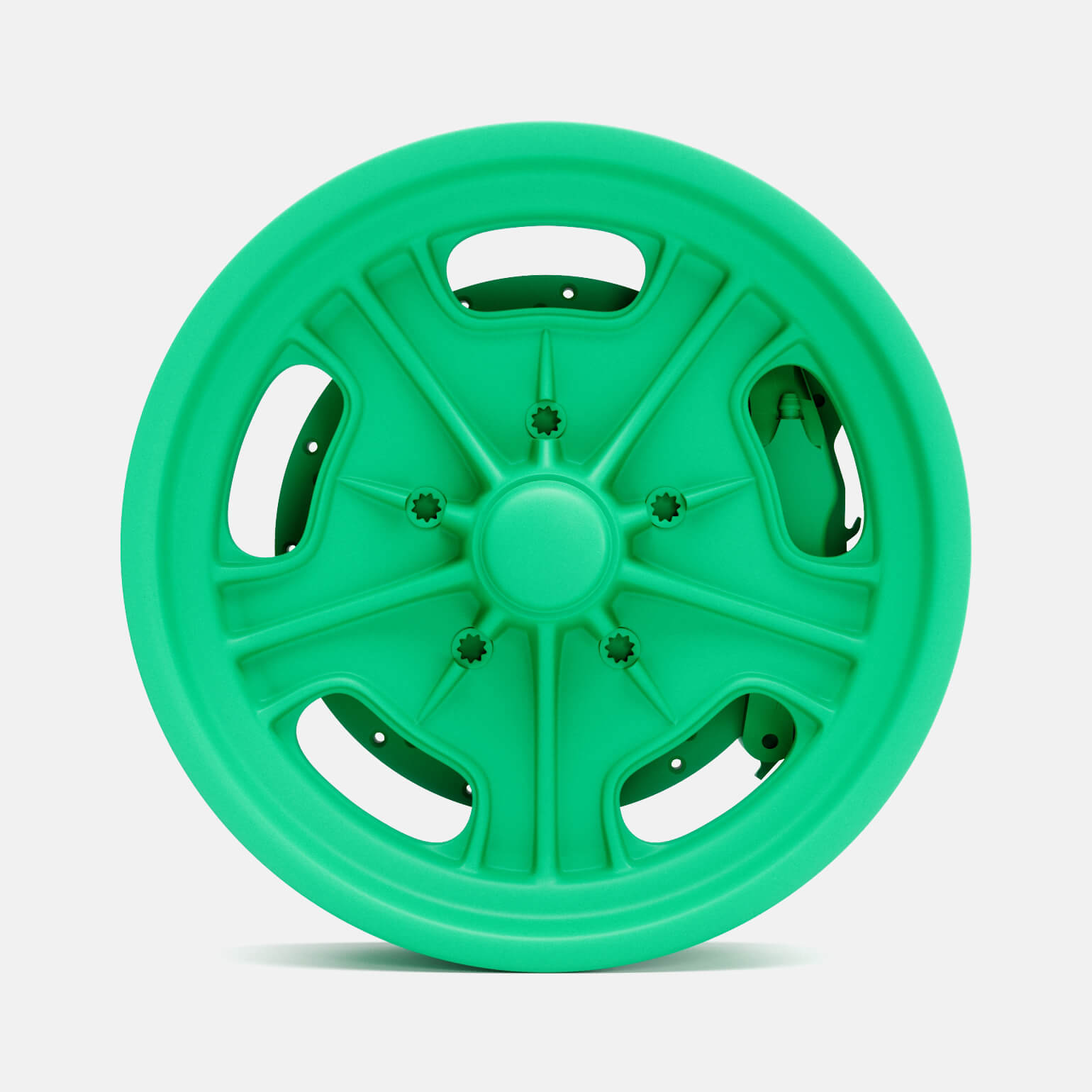 1/24 Scale, 15X4.5 American Rebel Starburst Wheel and Brake - 3D Model ...
