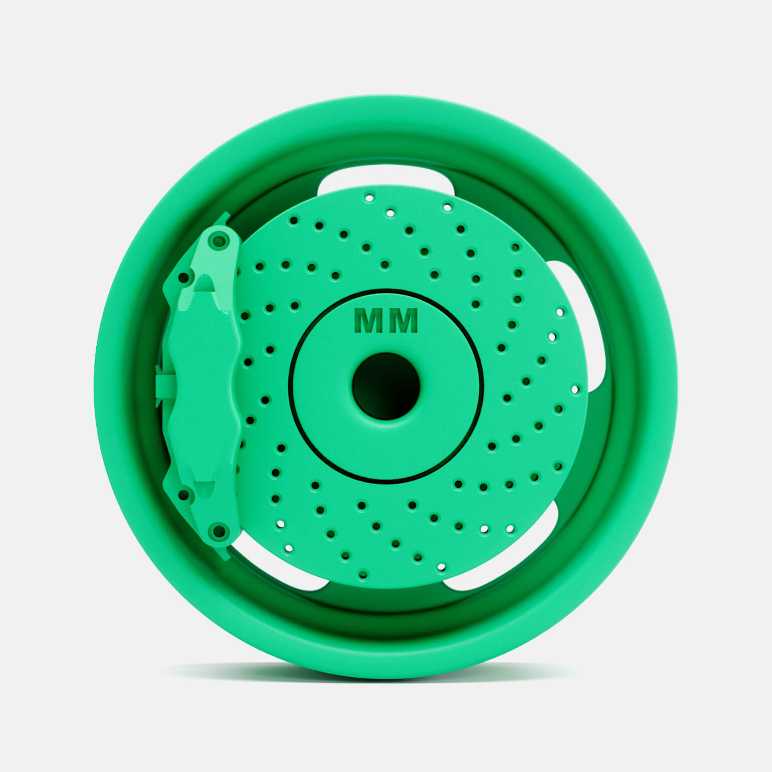 1/24 Scale, 15X4.5 American Rebel Starburst Wheel and Brake - 3D Print ...