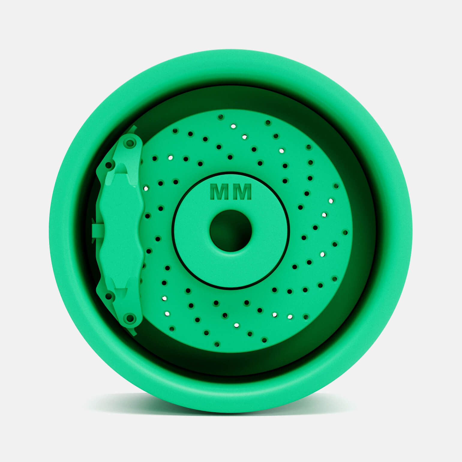 1/24 Scale, 15X8 Gold Nugget Wheel and Brake - 3D Model by ...