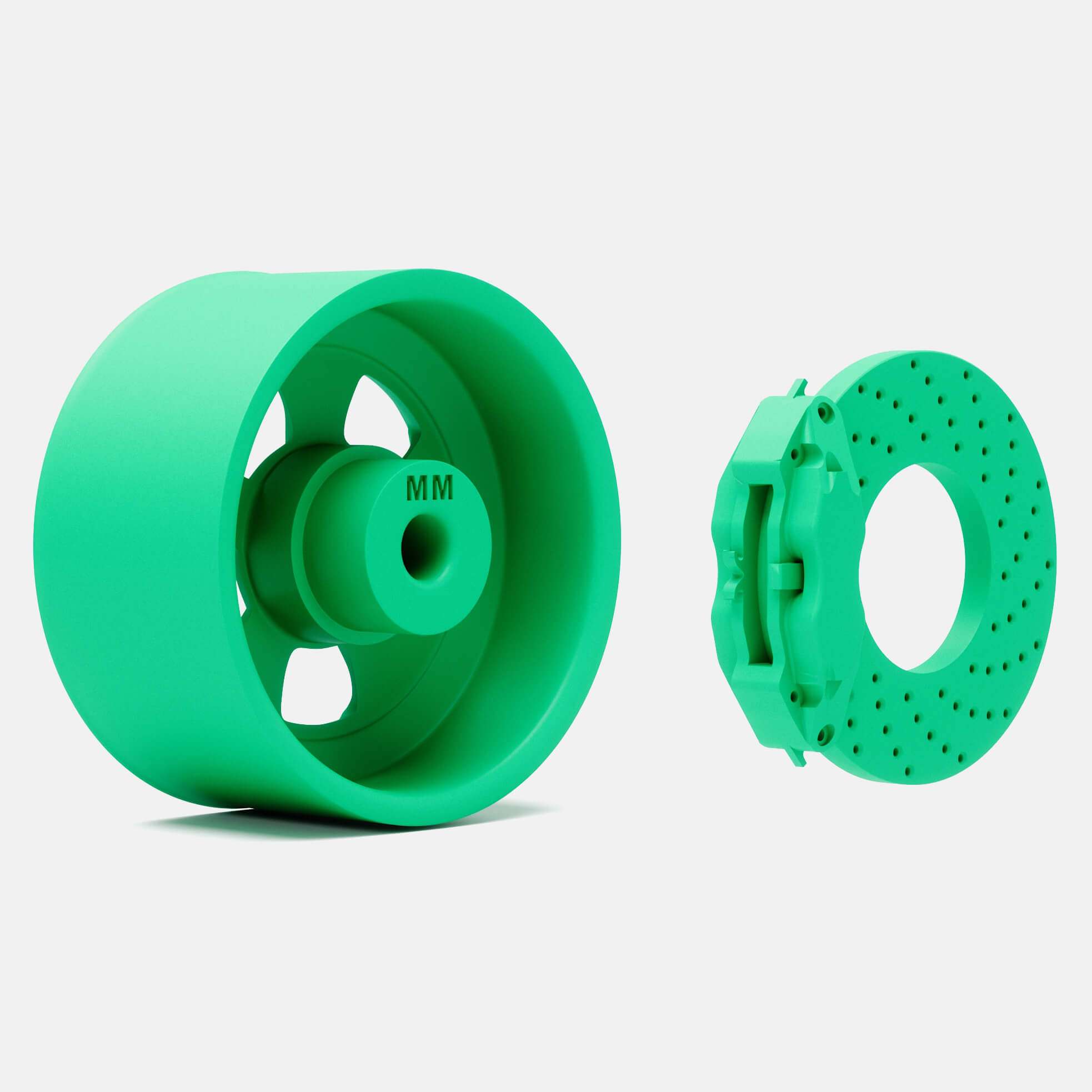 1/24 Scale, 15X8 Keystone Klassic Wheel and Brake - 3D Model by ...