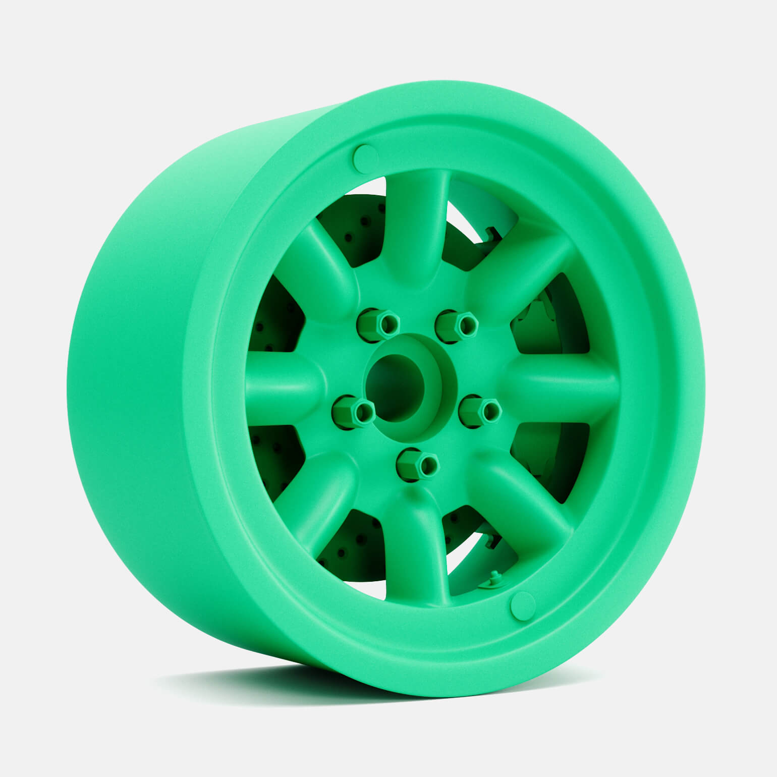 1/24 Scale, 15X8 Minilite Wheel and Brake - 3D Print Model by ...