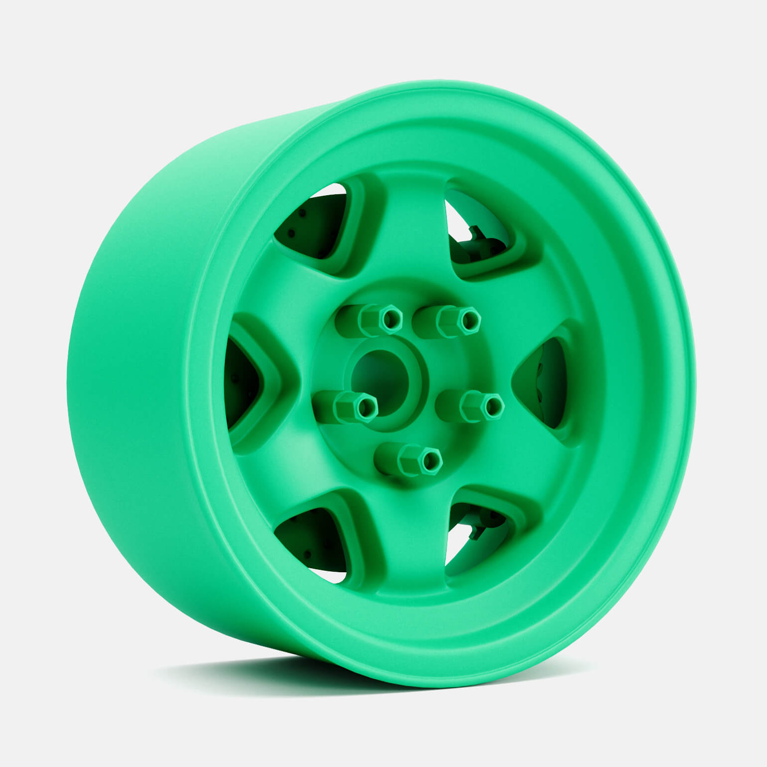15X8 American Racing TA70 Wheel and Brake - 3D Model by meanmachinemodels