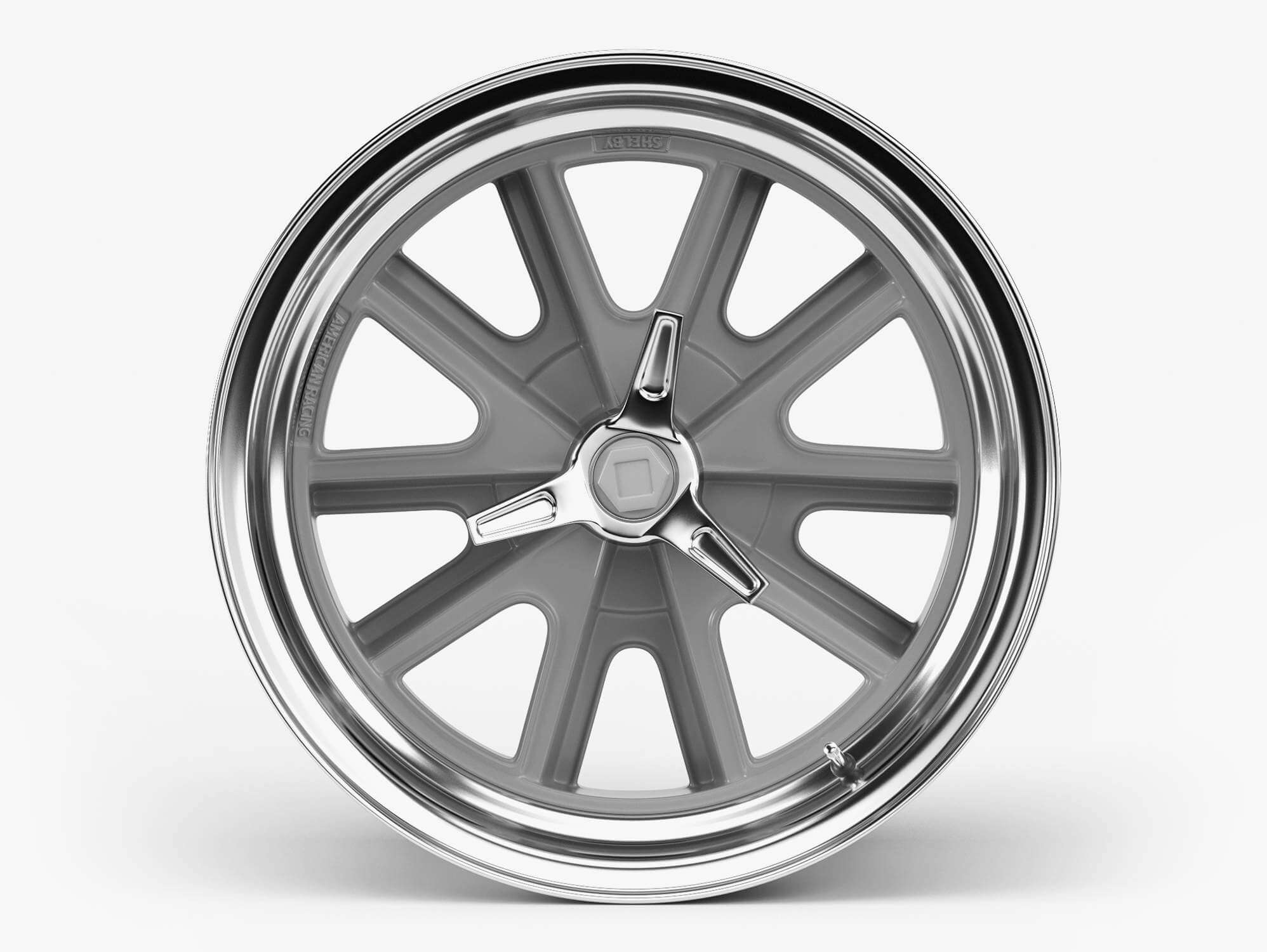 American Racing Heritage Wheel - 3D Model by meanmachinemodels