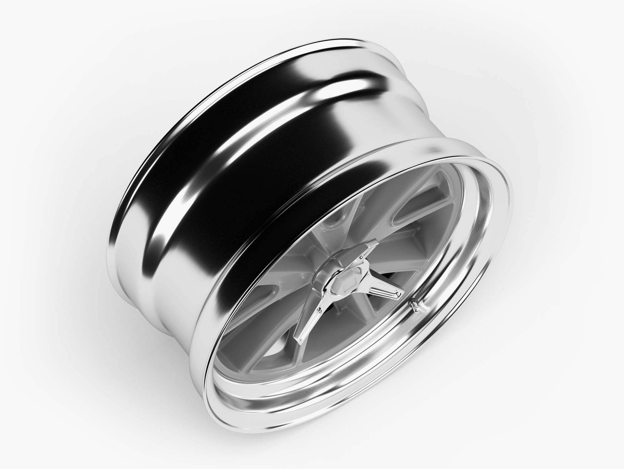 American Racing Heritage Wheel - 3D Model by meanmachinemodels