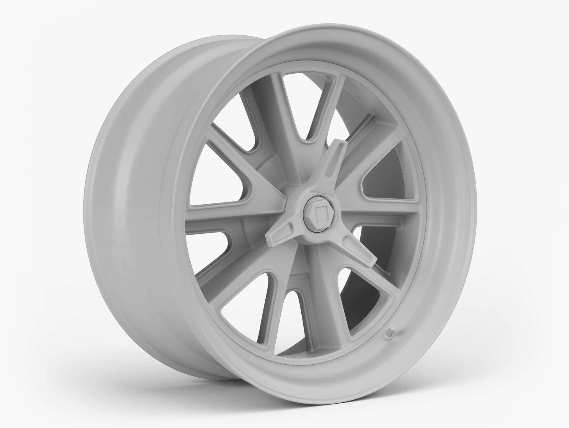 American Racing Heritage Wheel - 3D Model by meanmachinemodels