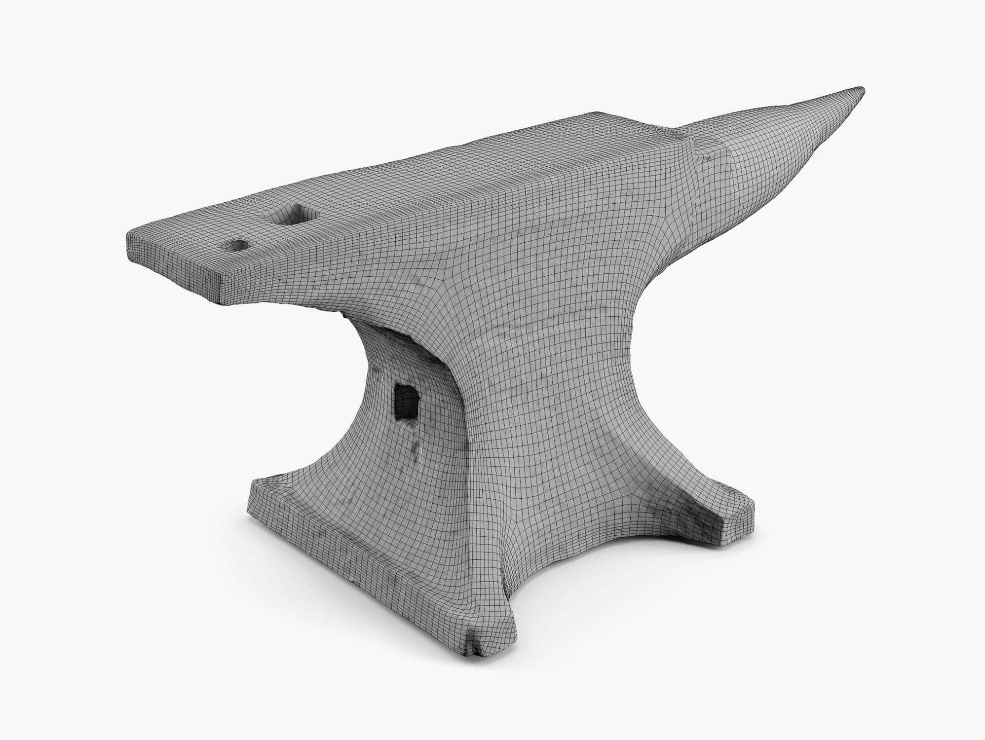 Anvil - 8K Scan 3D Model by meanmachinemodels
