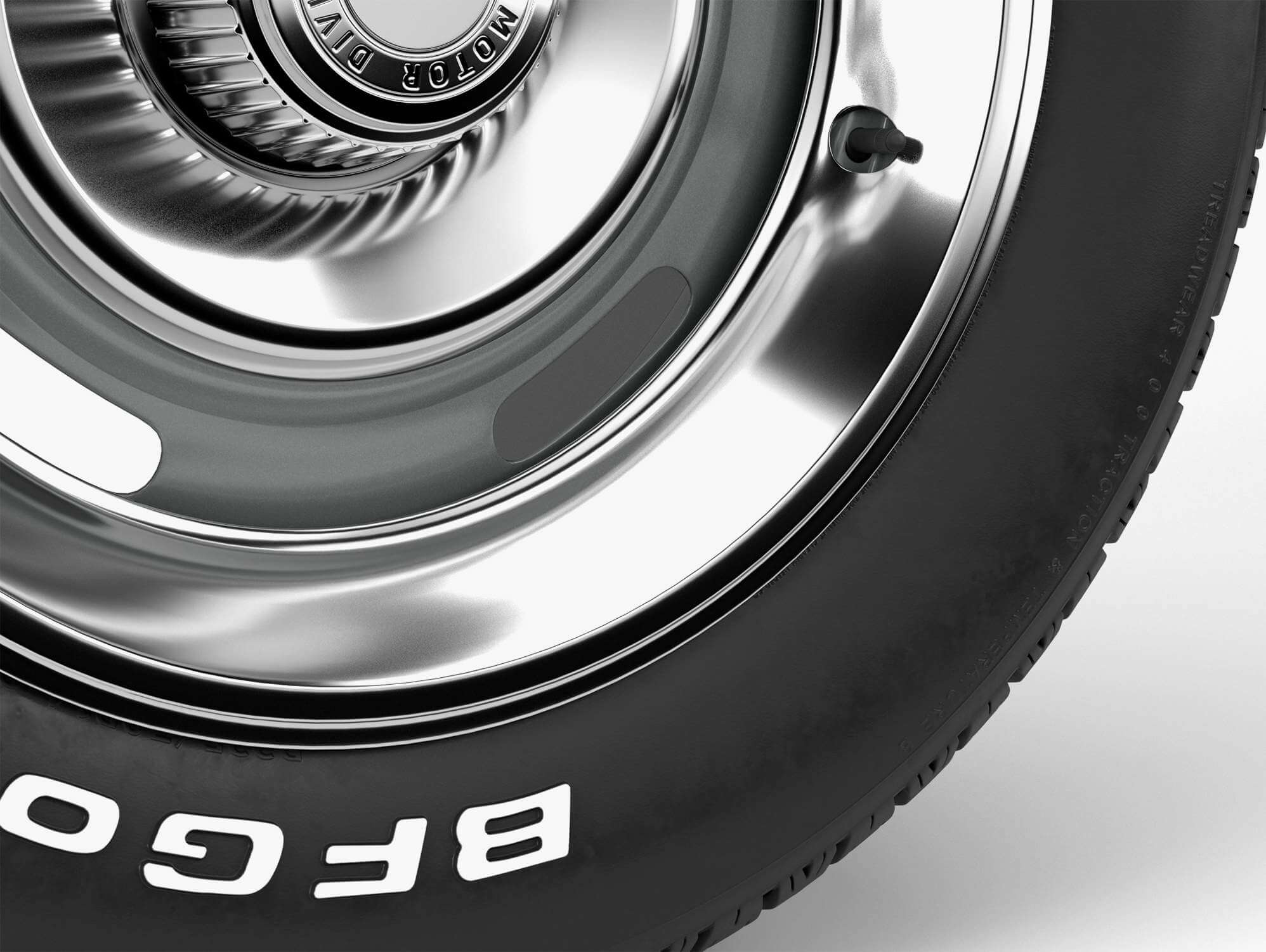 BFGoodrich GM Rally Trim Combo - 3D Model by meanmachinemodels