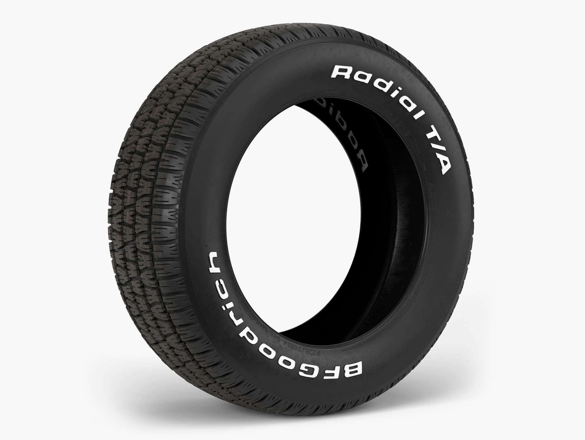 BFGoodrich Radial TA Tire - 3D Model by meanmachinemodels
