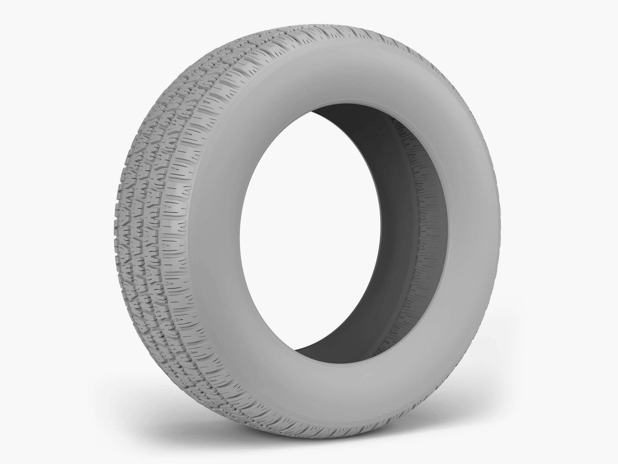 BFGoodrich Radial TA Tire - 3D Model by meanmachinemodels