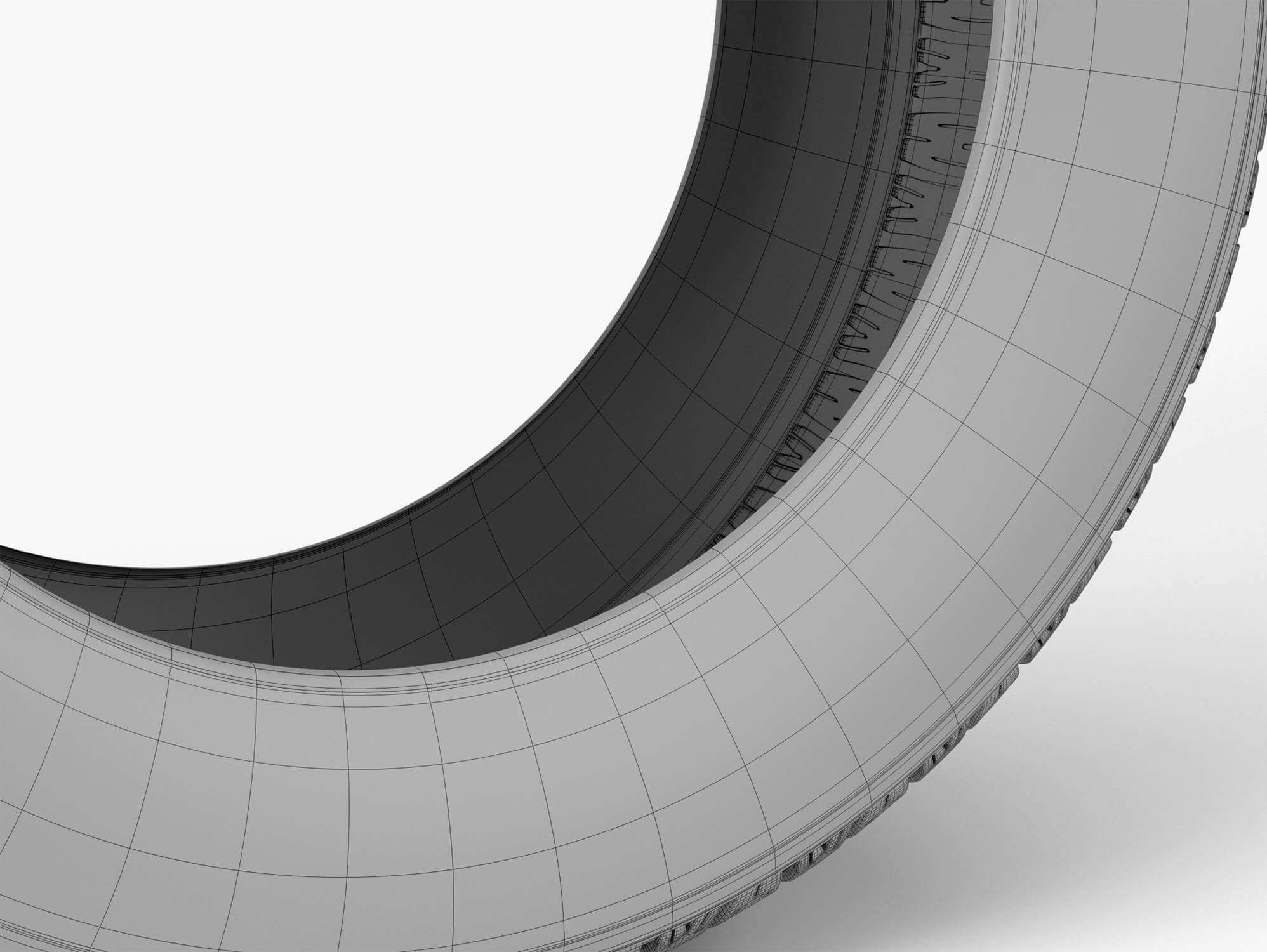 BFGoodrich Radial TA Tire - 3D Model by meanmachinemodels