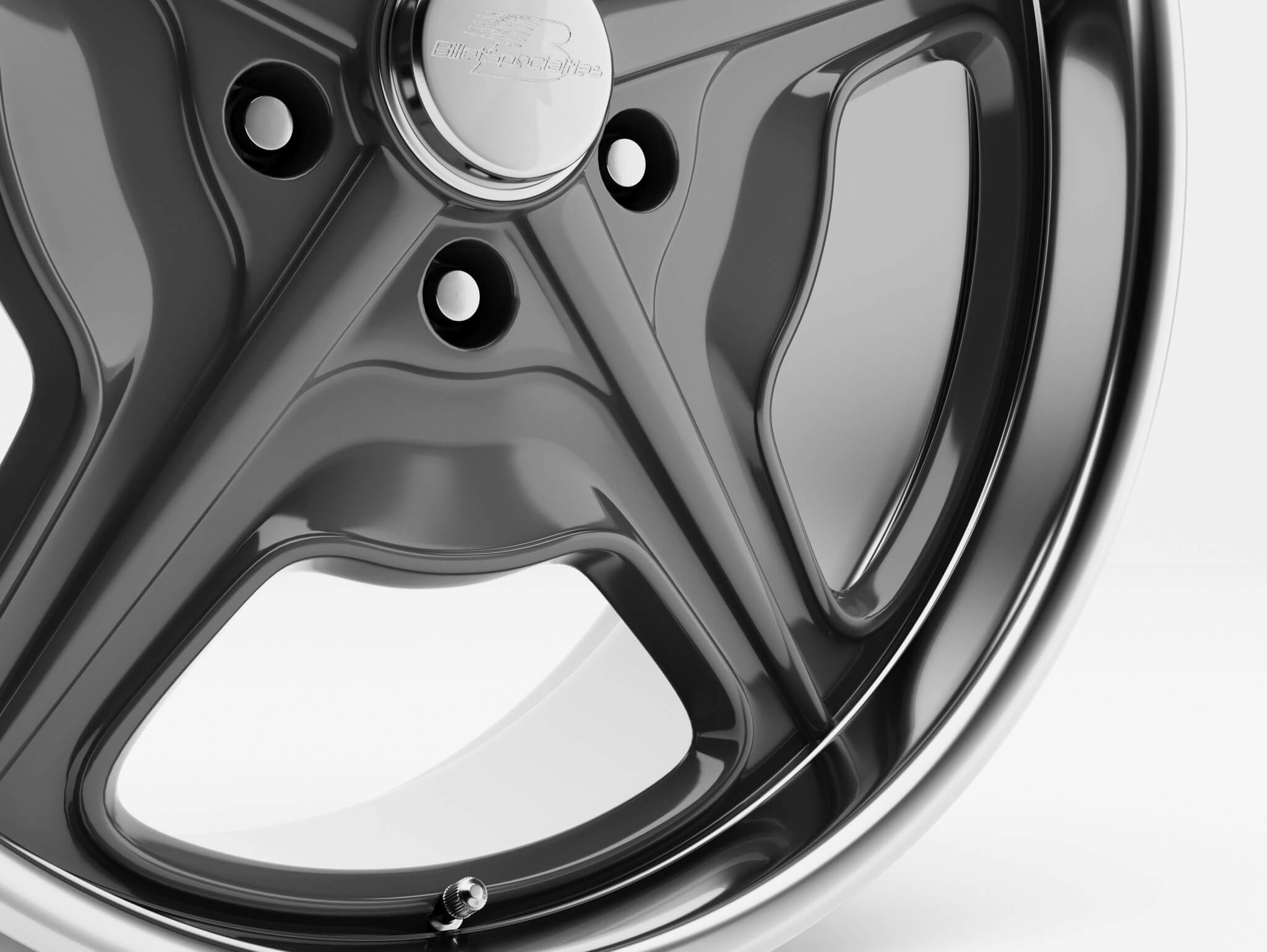 Billet Specialties Speedway Wheel - 3D Model by meanmachinemodels