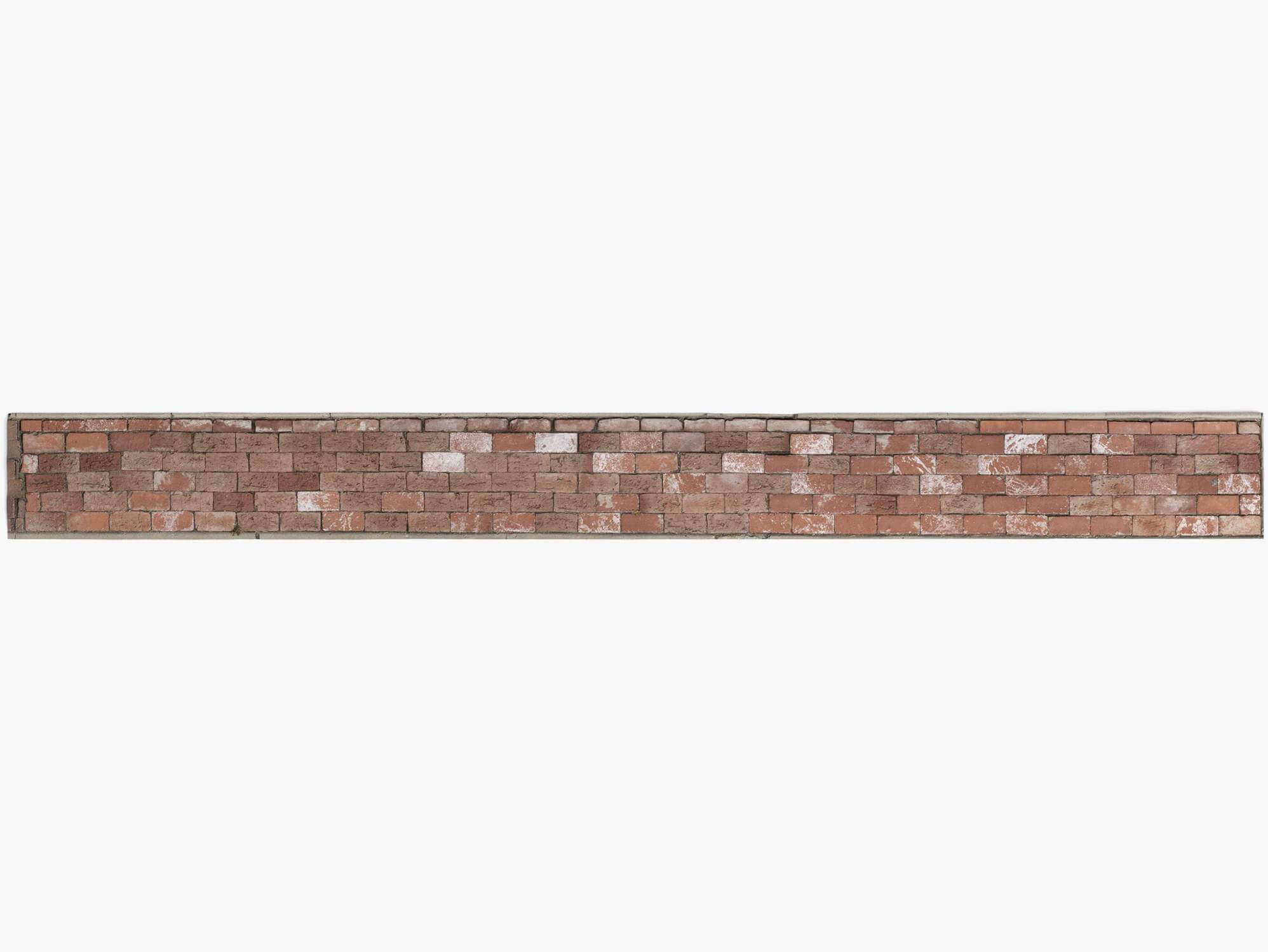 Brick Sidewalk - 16K Scan 3D Model by meanmachinemodels