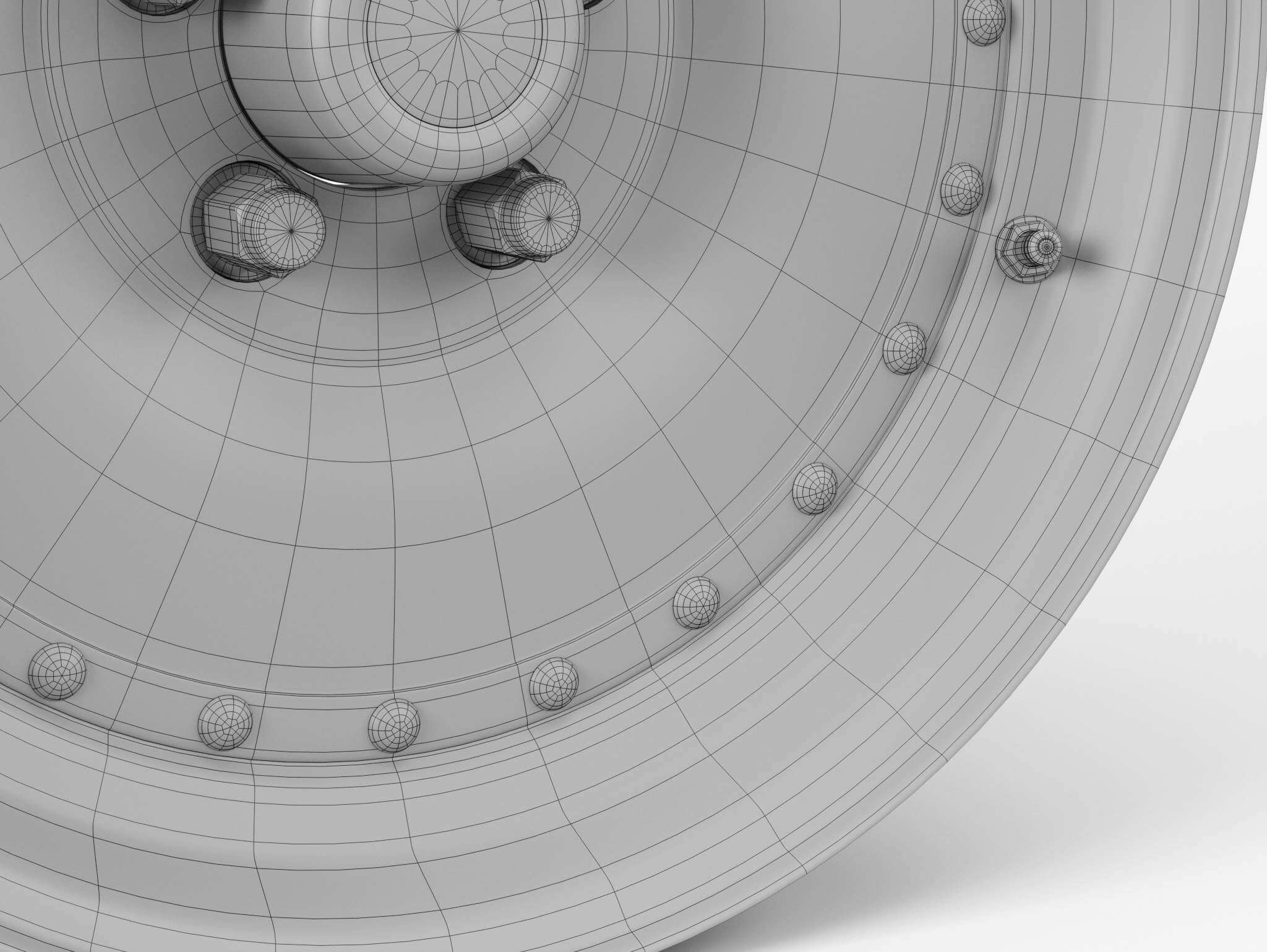 Centerline Auto Drag Wheel - 3D Model by meanmachinemodels