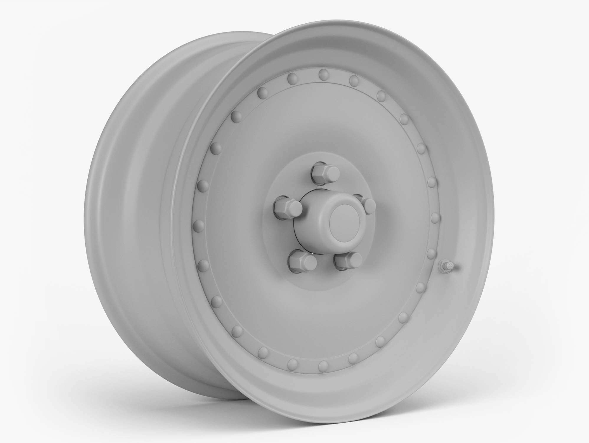 Centerline Auto Drag Wheel - 3D Model by meanmachinemodels