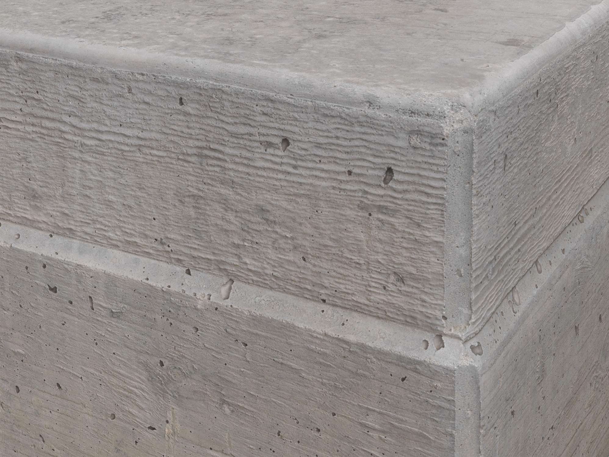 Concrete Bench - 8K Scan 3D Model by meanmachinemodels