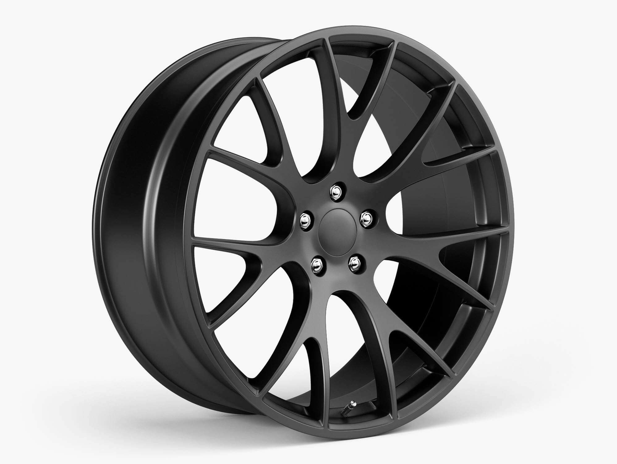 Dodge Hellcat Wheel - 3D Model by meanmachinemodels