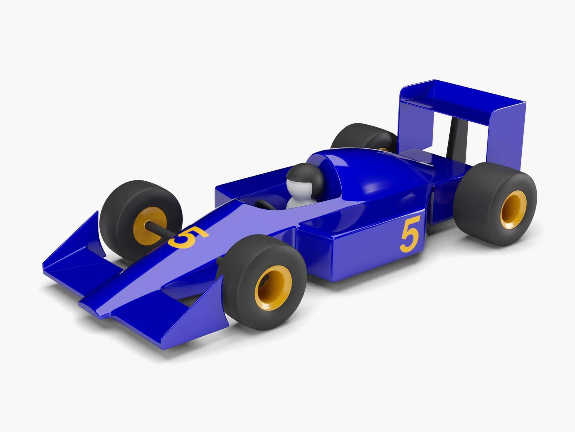 Toy F1 Racer - 3D Model by meanmachinemodels