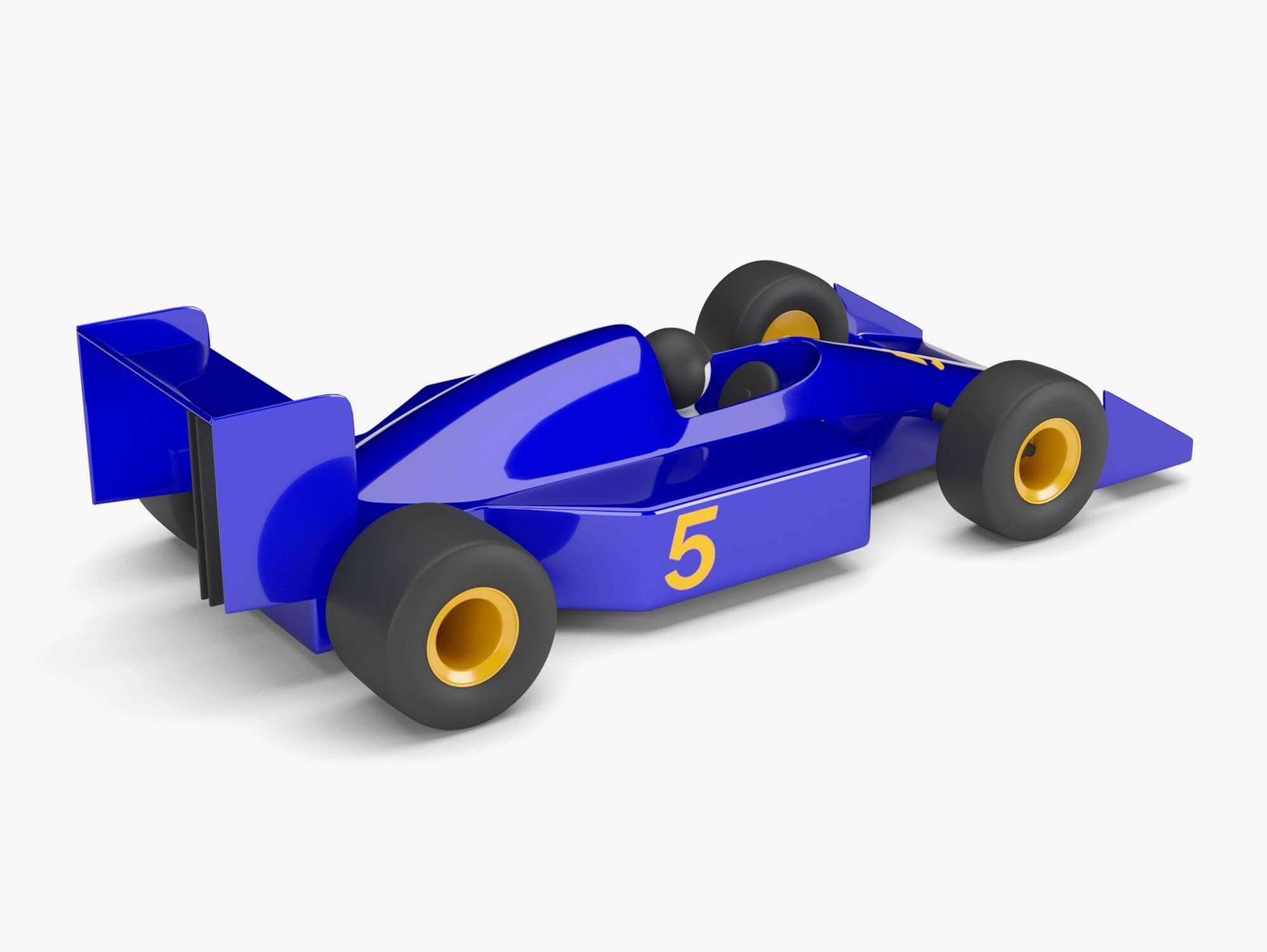 Toy F1 Racer - 3D Model by meanmachinemodels