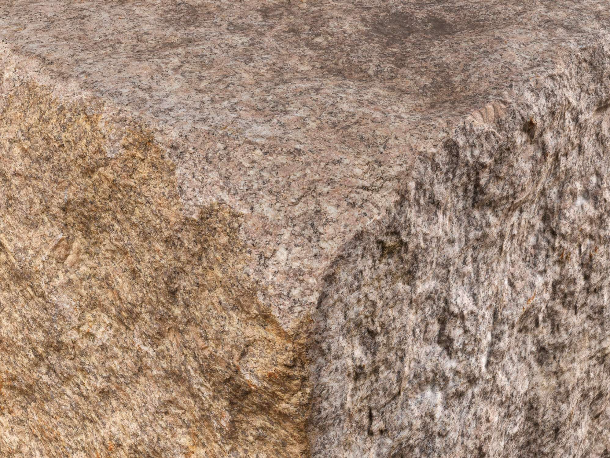 Granite Block Rock - 8K Scan 3D Model by meanmachinemodels