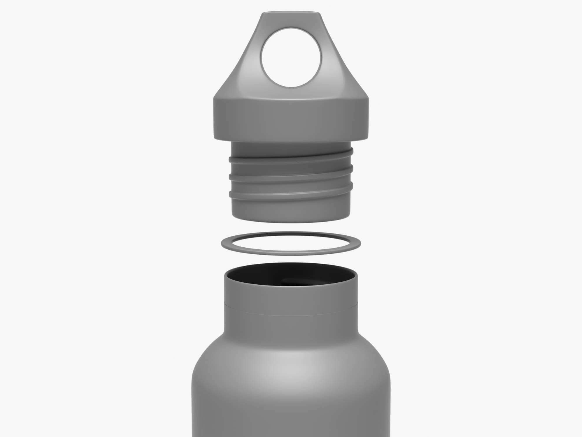 Hydro Flask 24oz Water Bottle - 3D Model by meanmachinemodels