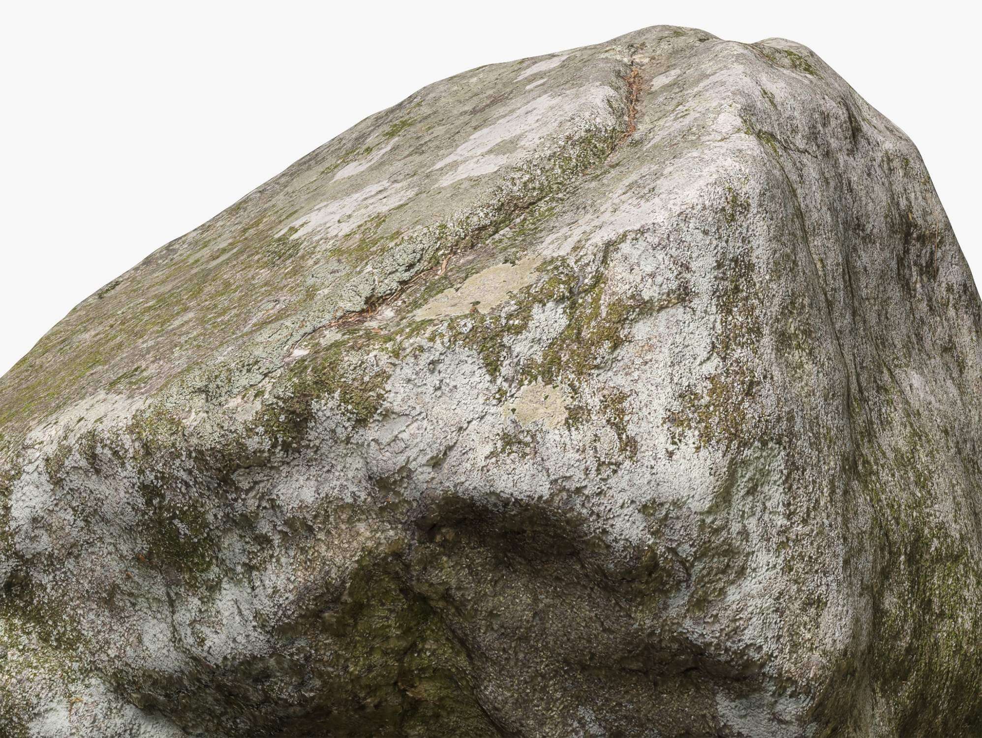 Maine Rock - 8K Scan 3D Model by meanmachinemodels