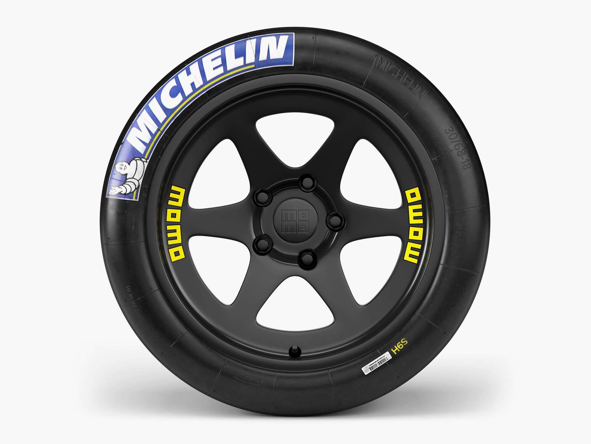 Michelin Slick Momo Combo - 3D Model by meanmachinemodels