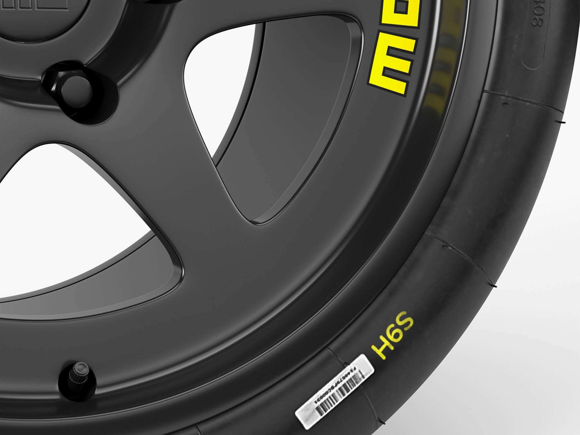 Michelin Slick Momo Combo - 3D Model by meanmachinemodels