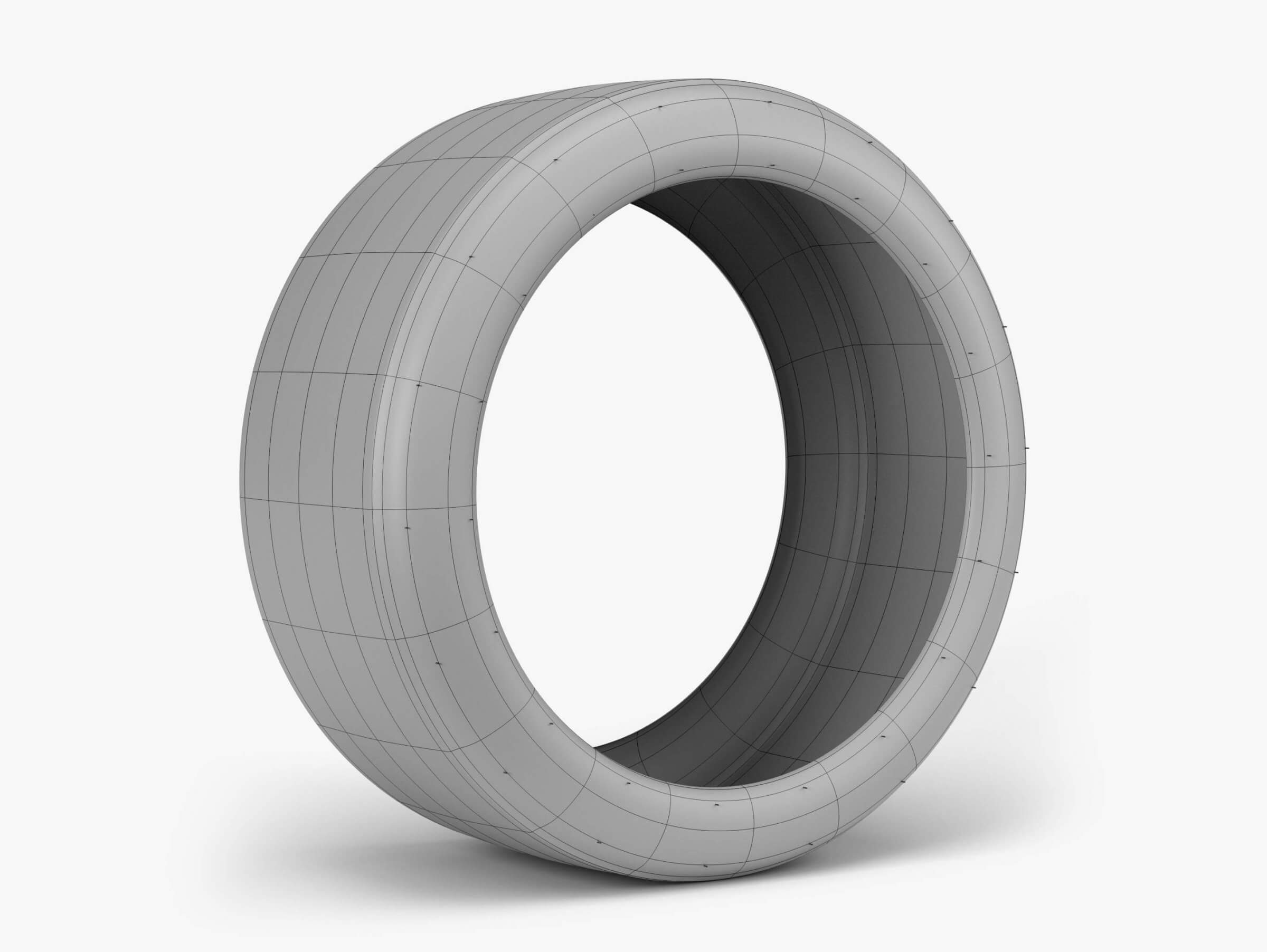 Michelin Race Slick - 3D Model by meanmachinemodels