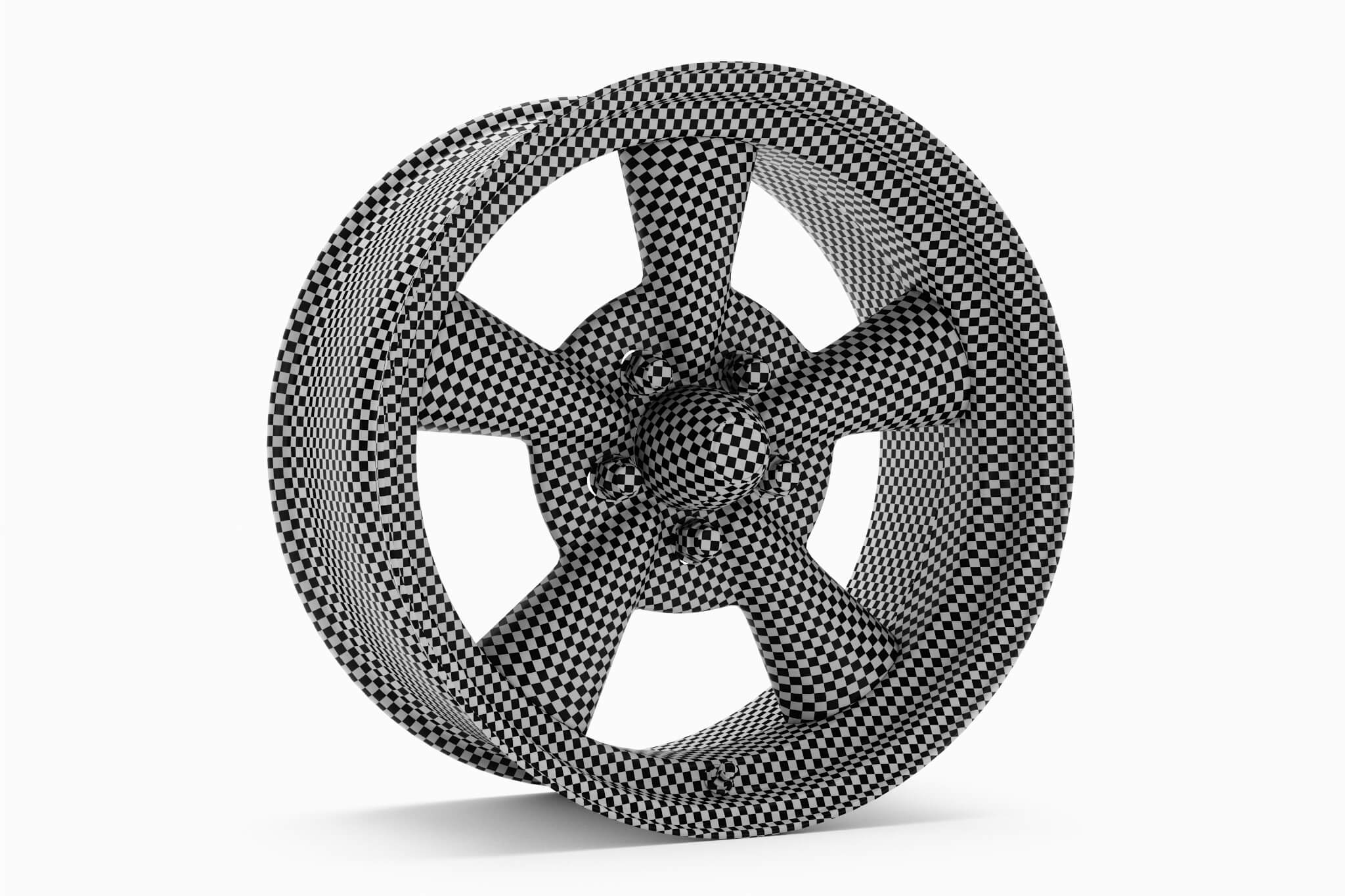 Pacer 177C Supreme Wheel - 3D Model by meanmachinemodels