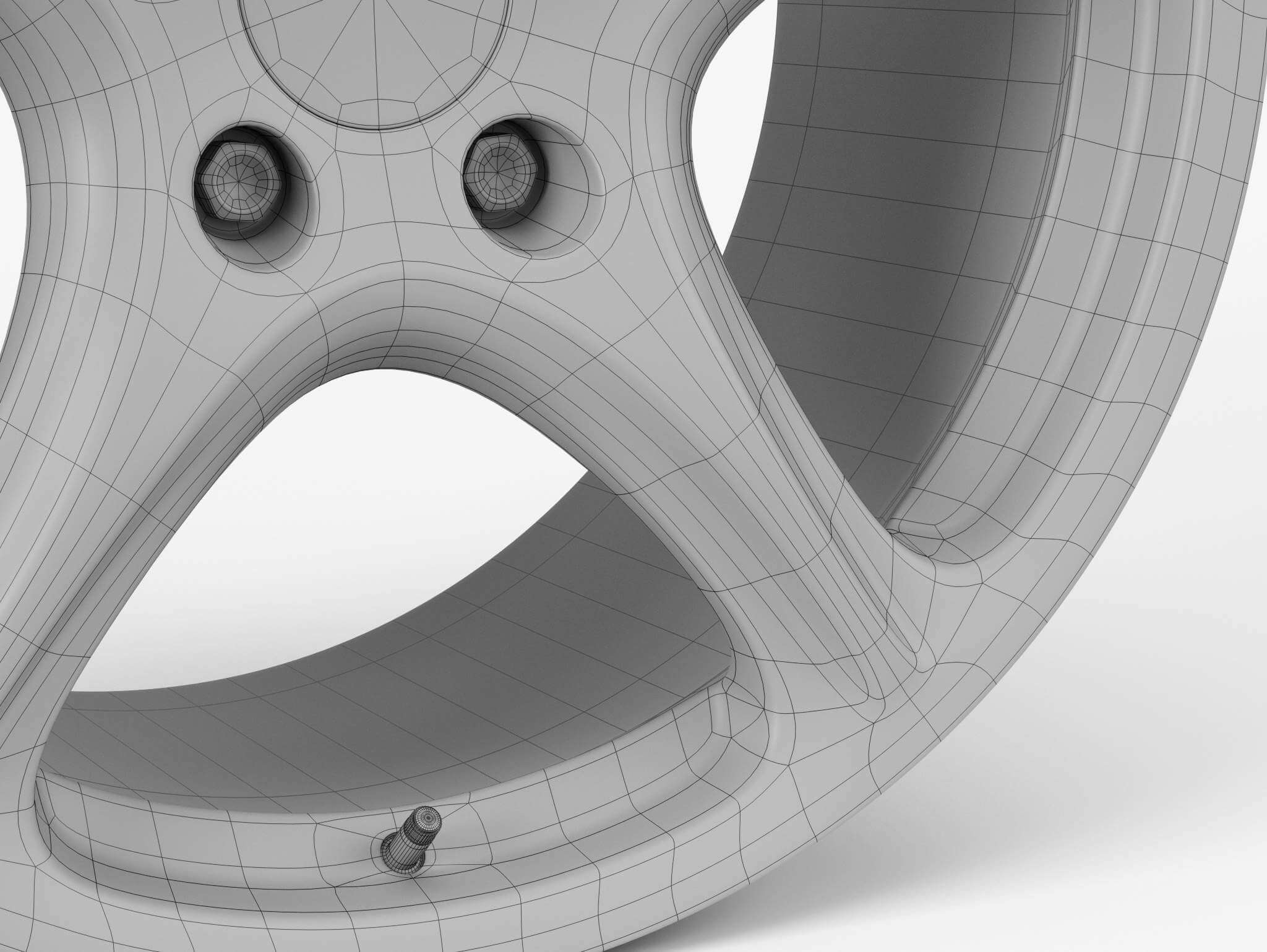 Porsche Carrera S Wheel - 3D Model by meanmachinemodels