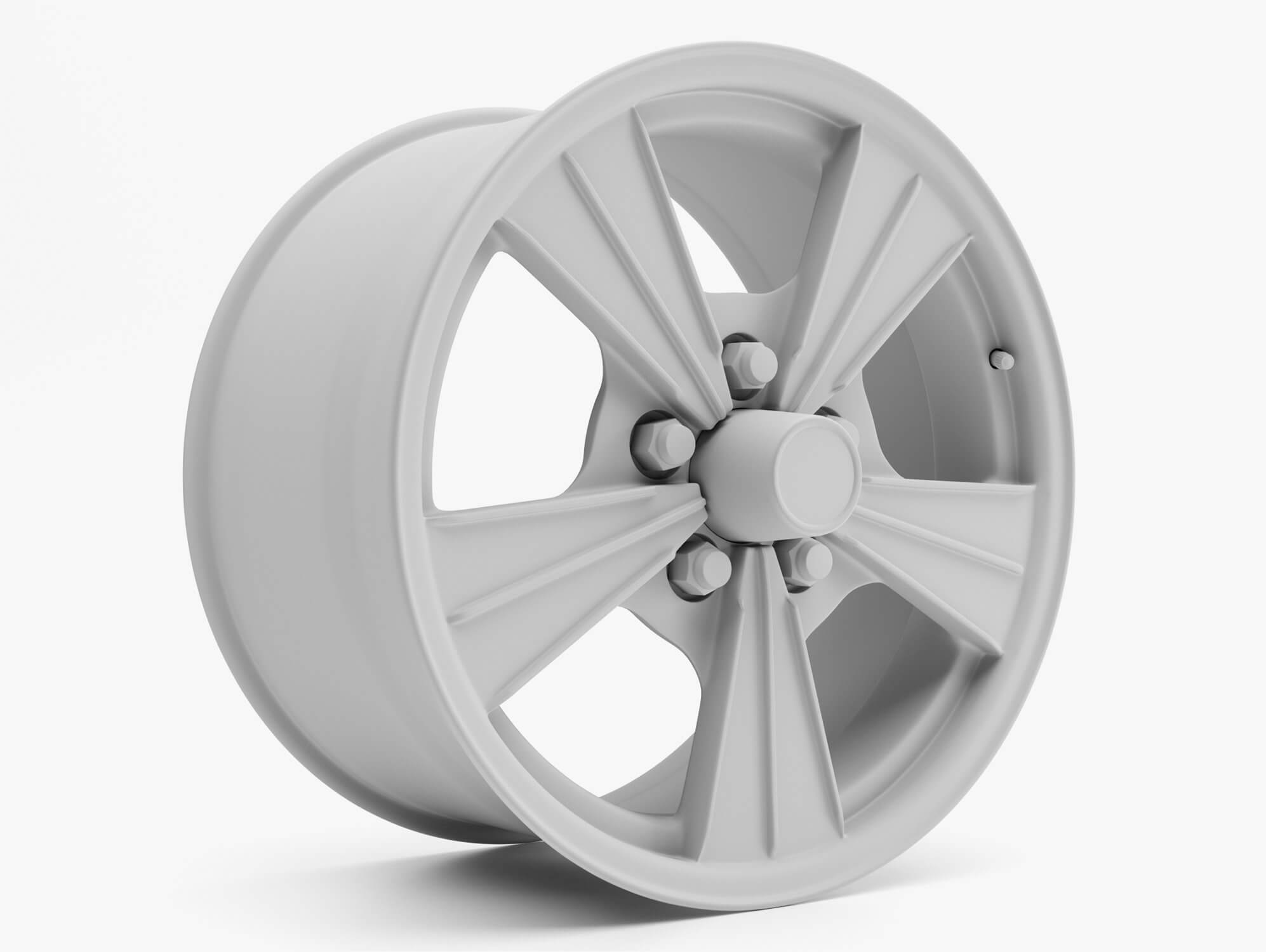 Radir Tri Rib Wheel - 3D Model by meanmachinemodels