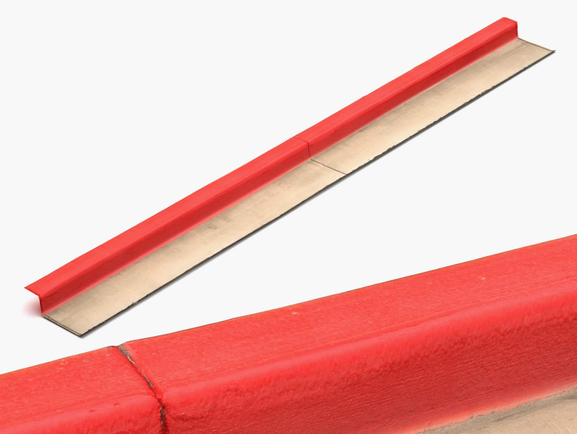 Red Curb - 8K Scan 3D Model by meanmachinemodels