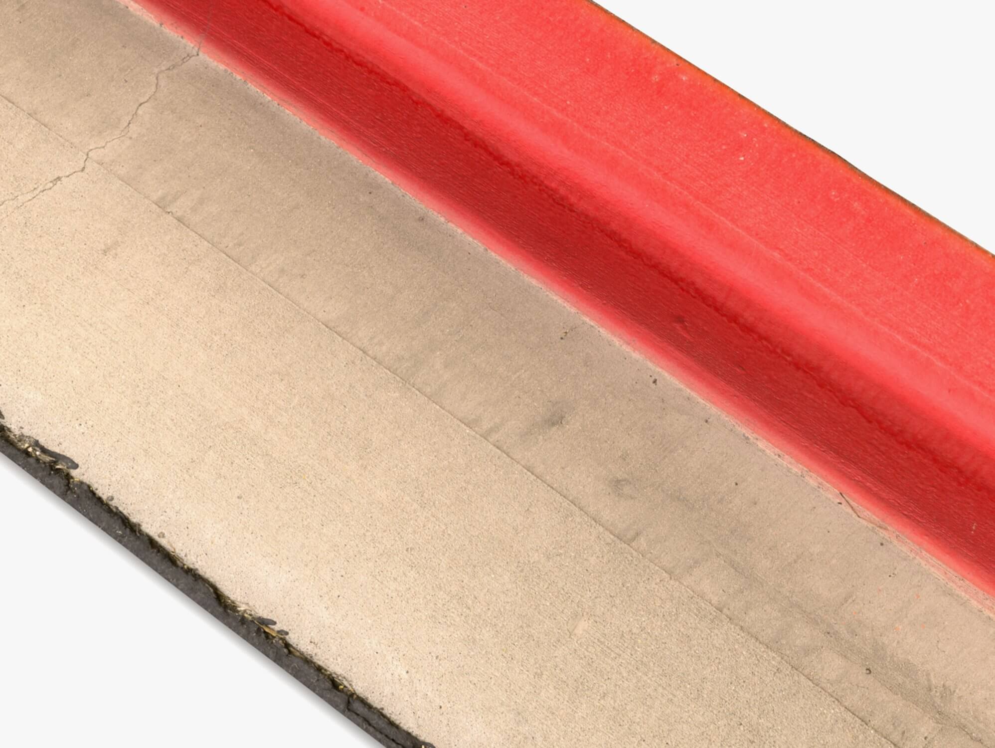 Red Curb - 8K Scan 3D Model by meanmachinemodels