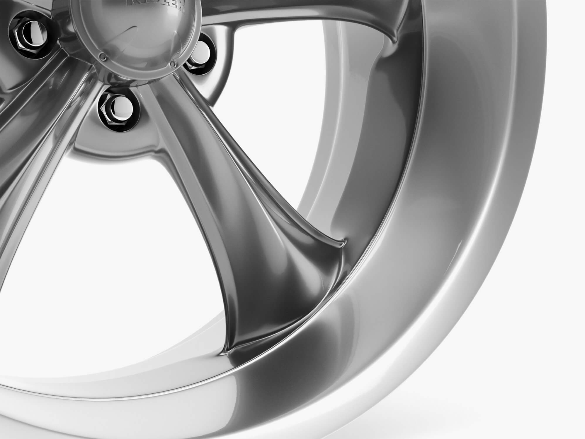 Ridler 695 Wheel - 3D Model by meanmachinemodels