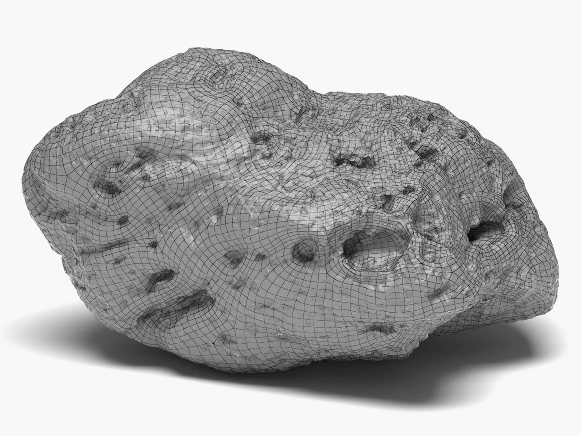 Rock 01 - 16K Scan 3D Model by meanmachinemodels