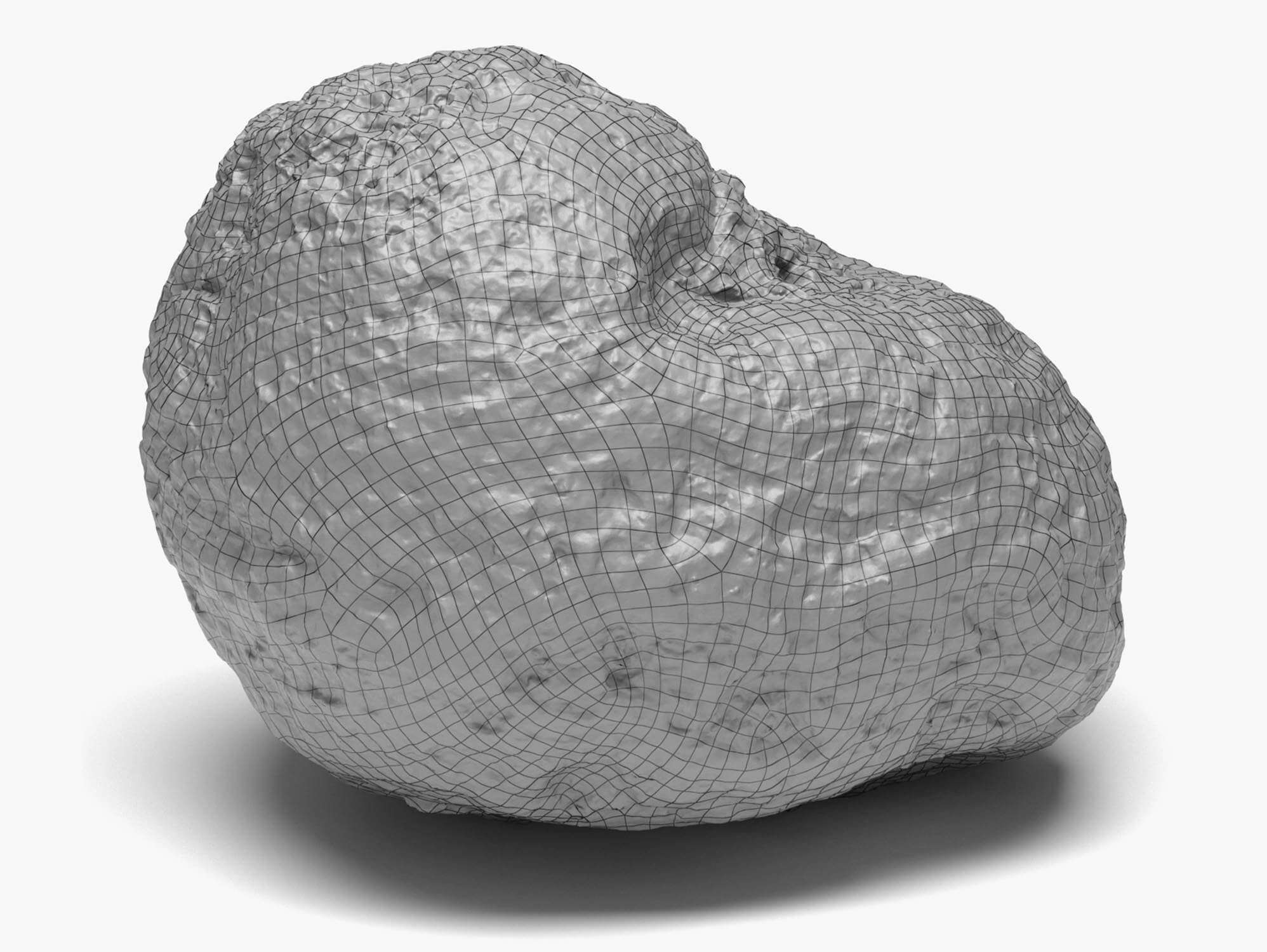 Rock 04 - 16K Scan 3D Model by meanmachinemodels