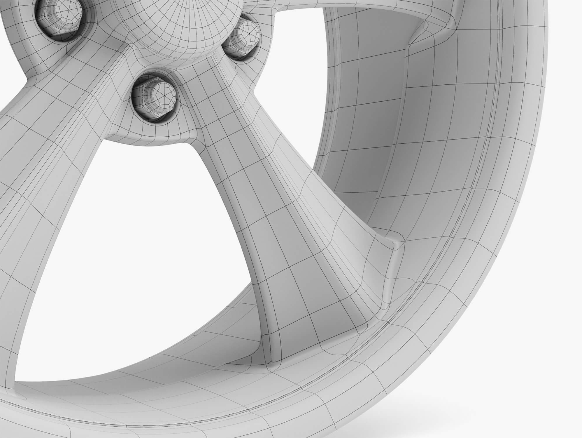 Rocket Racing Booster Wheel - 3D Model by meanmachinemodels