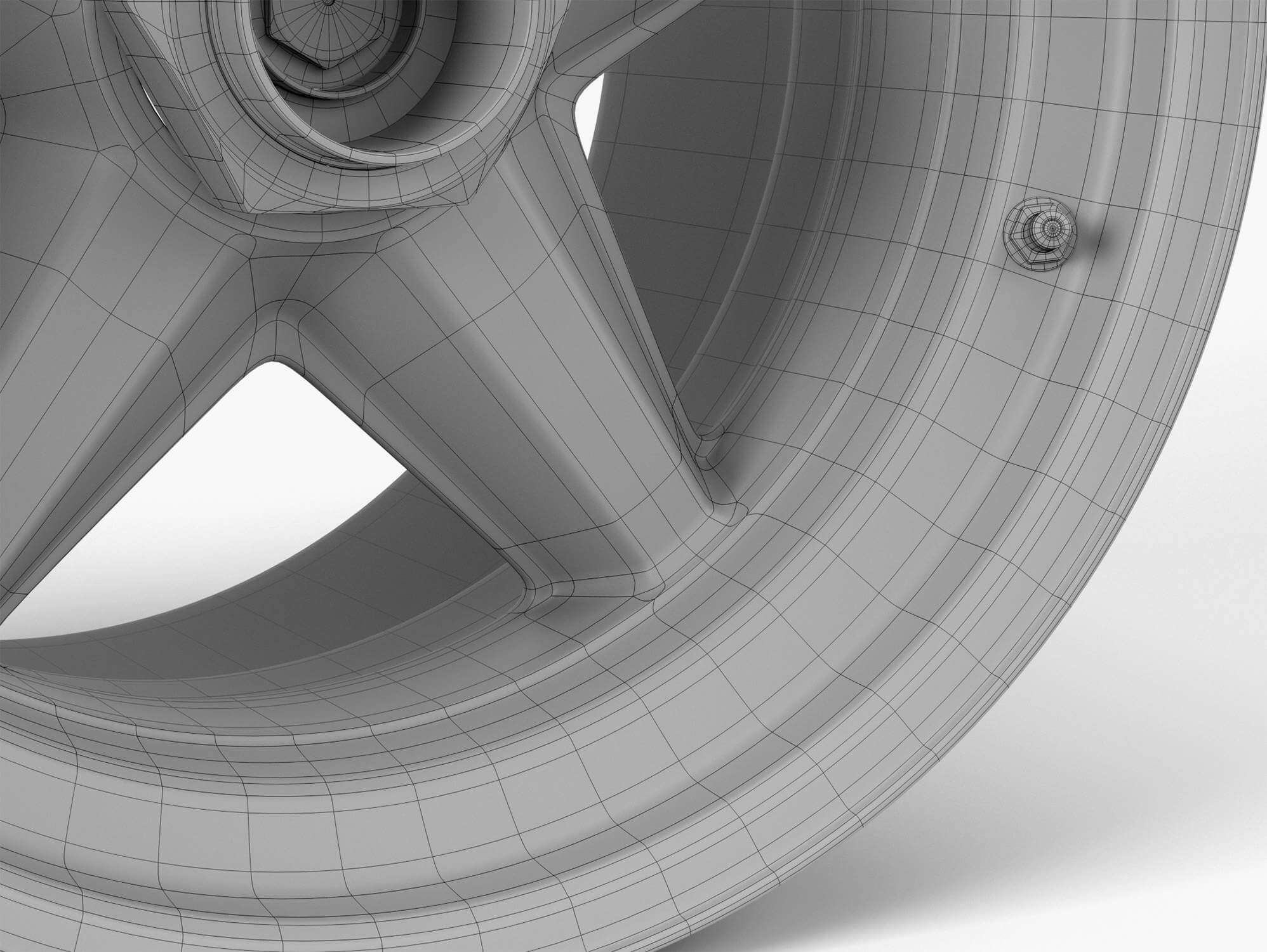 RSR Centerlock Wheel - 3D Model by meanmachinemodels