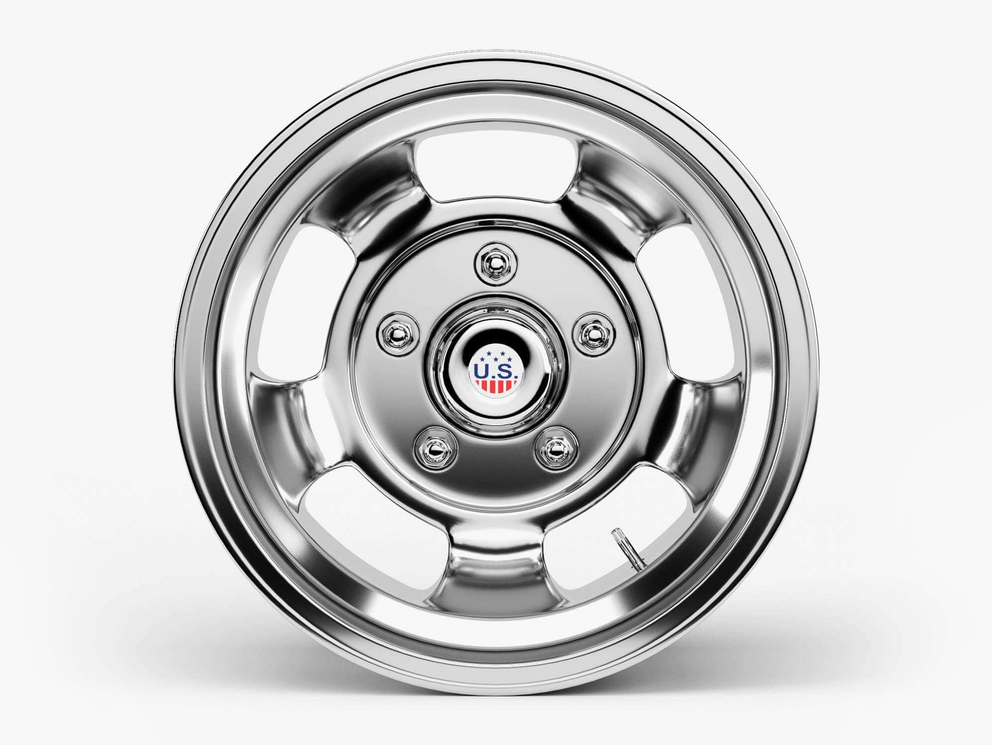 US Indy Mag Wheel - 3D Model by meanmachinemodels