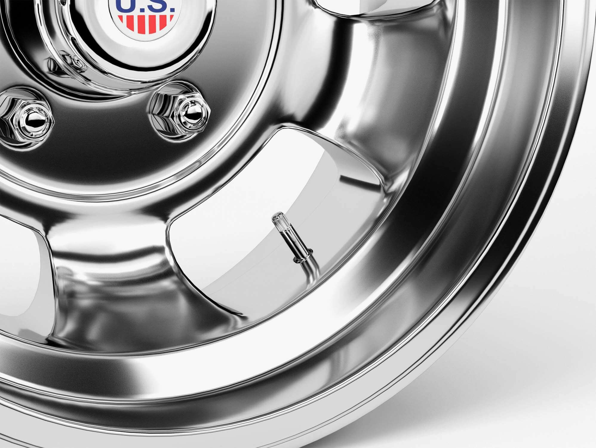US Indy Mag Wheel - 3D Model by meanmachinemodels