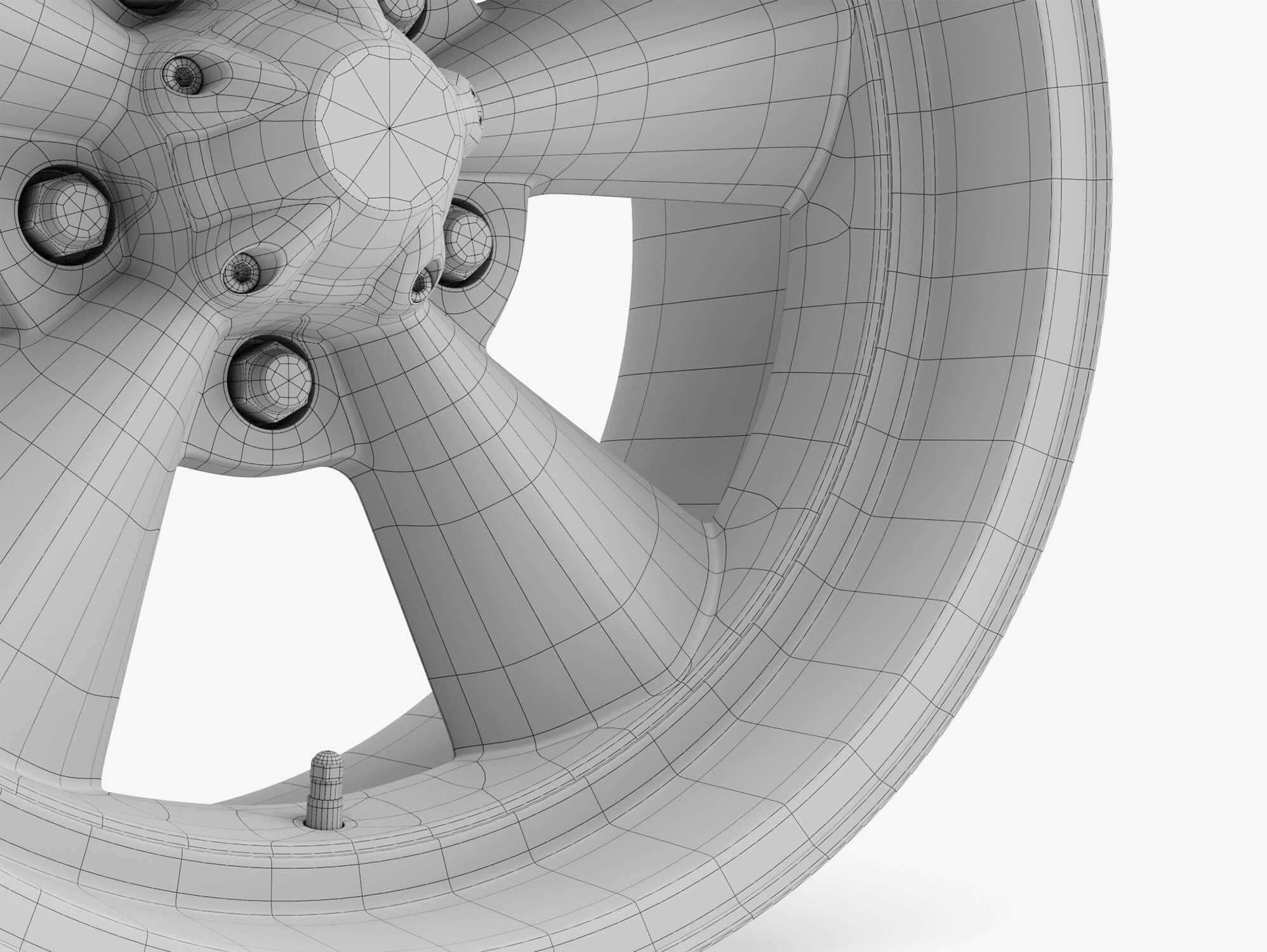 US Mags Standard U102 Wheel - 3D Model by meanmachinemodels